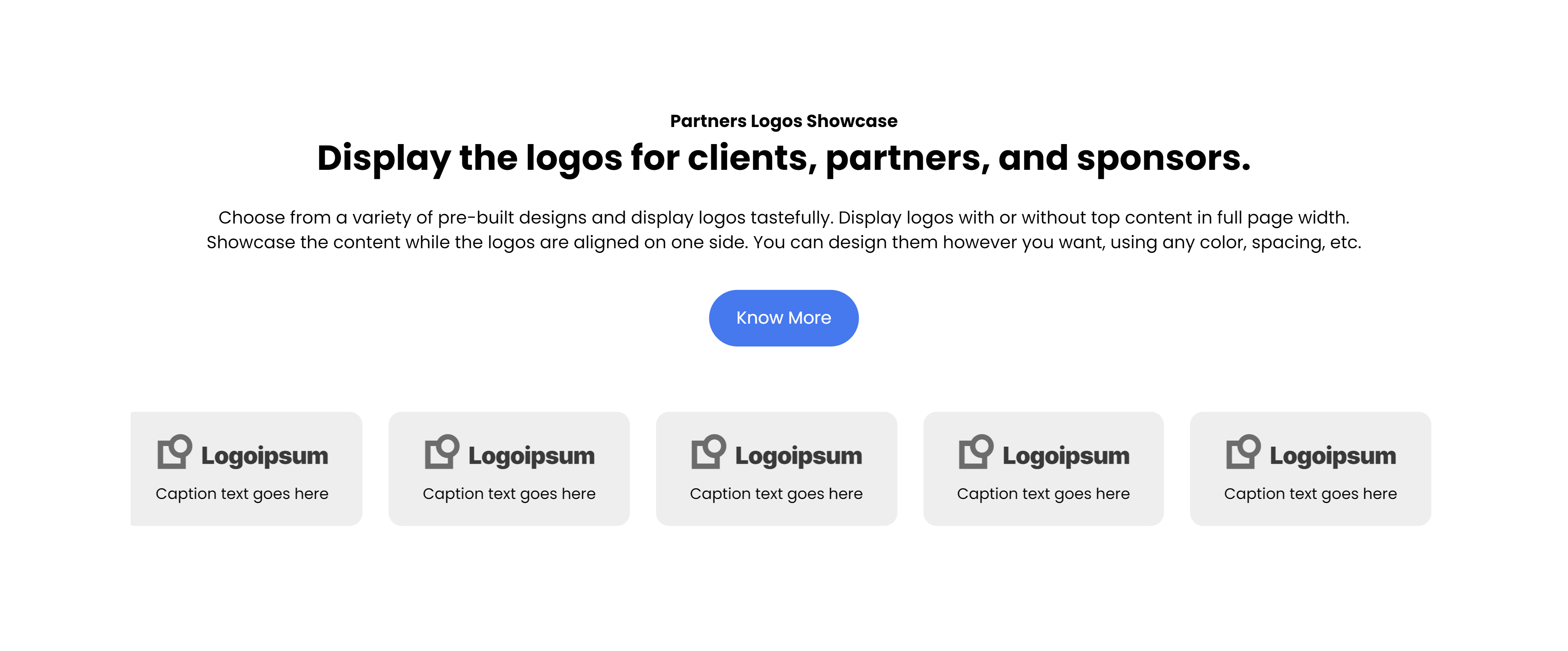 Partners Logo Showcase Module by Aicoderz